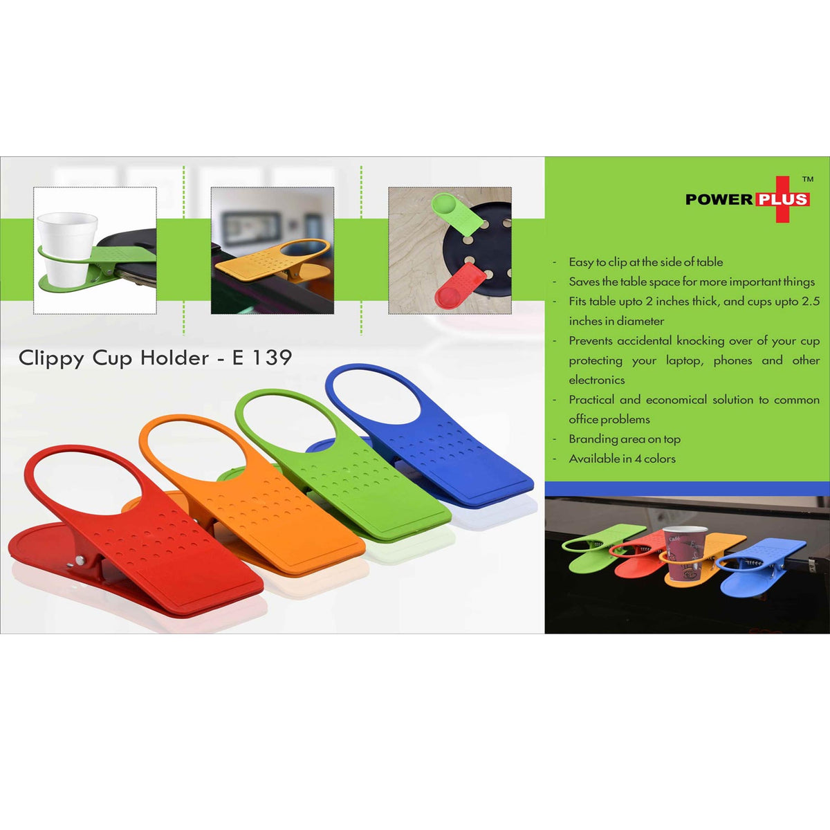 Clippy cup holder - E 139