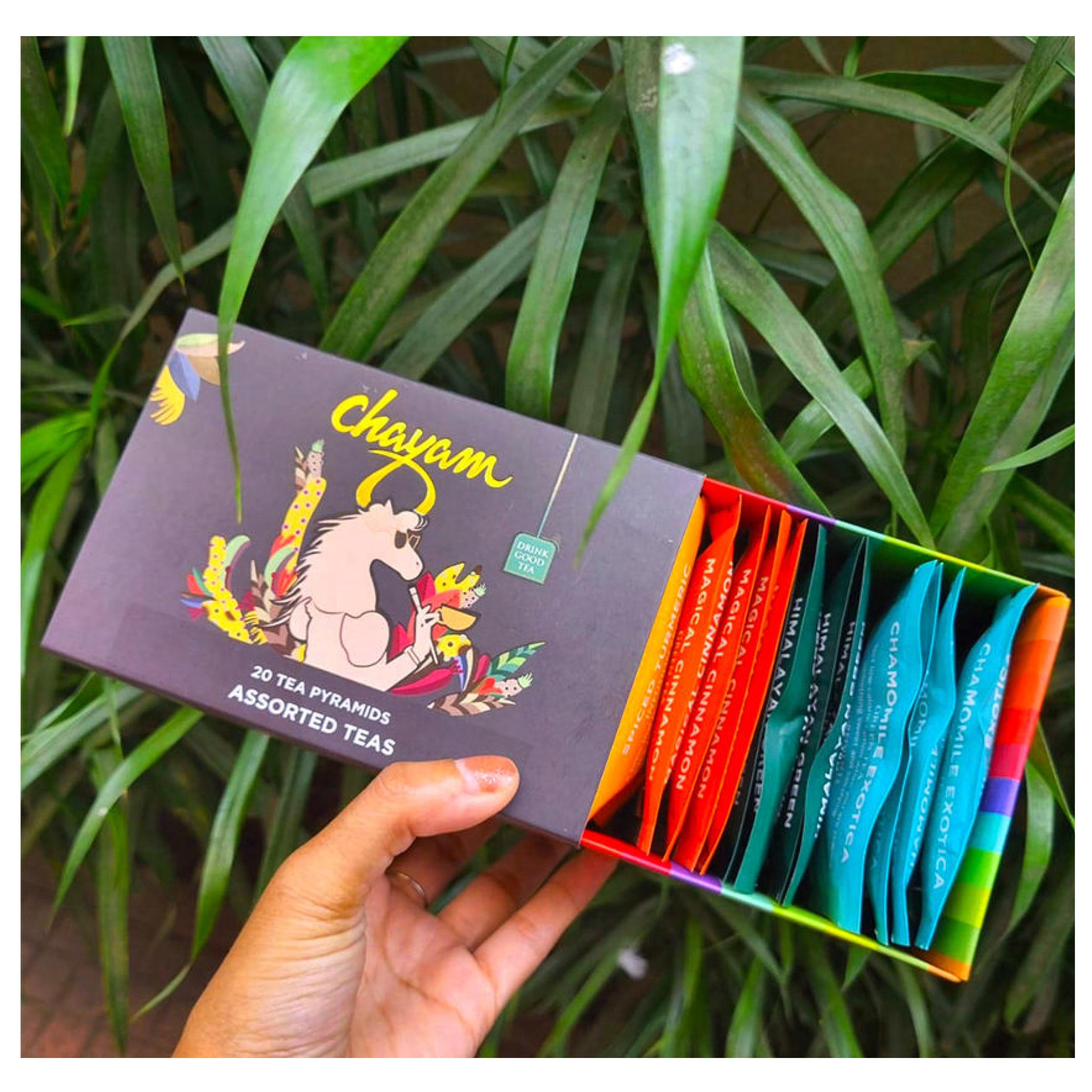 CHAYAM - HOLISTIC GREEN - TEA BOX — Mudramart Corporate Giftings