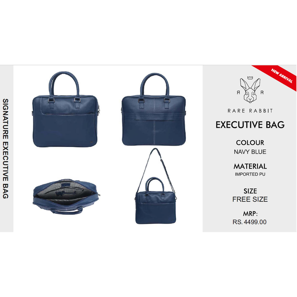 Rare Rabbit Signature Executive Bag