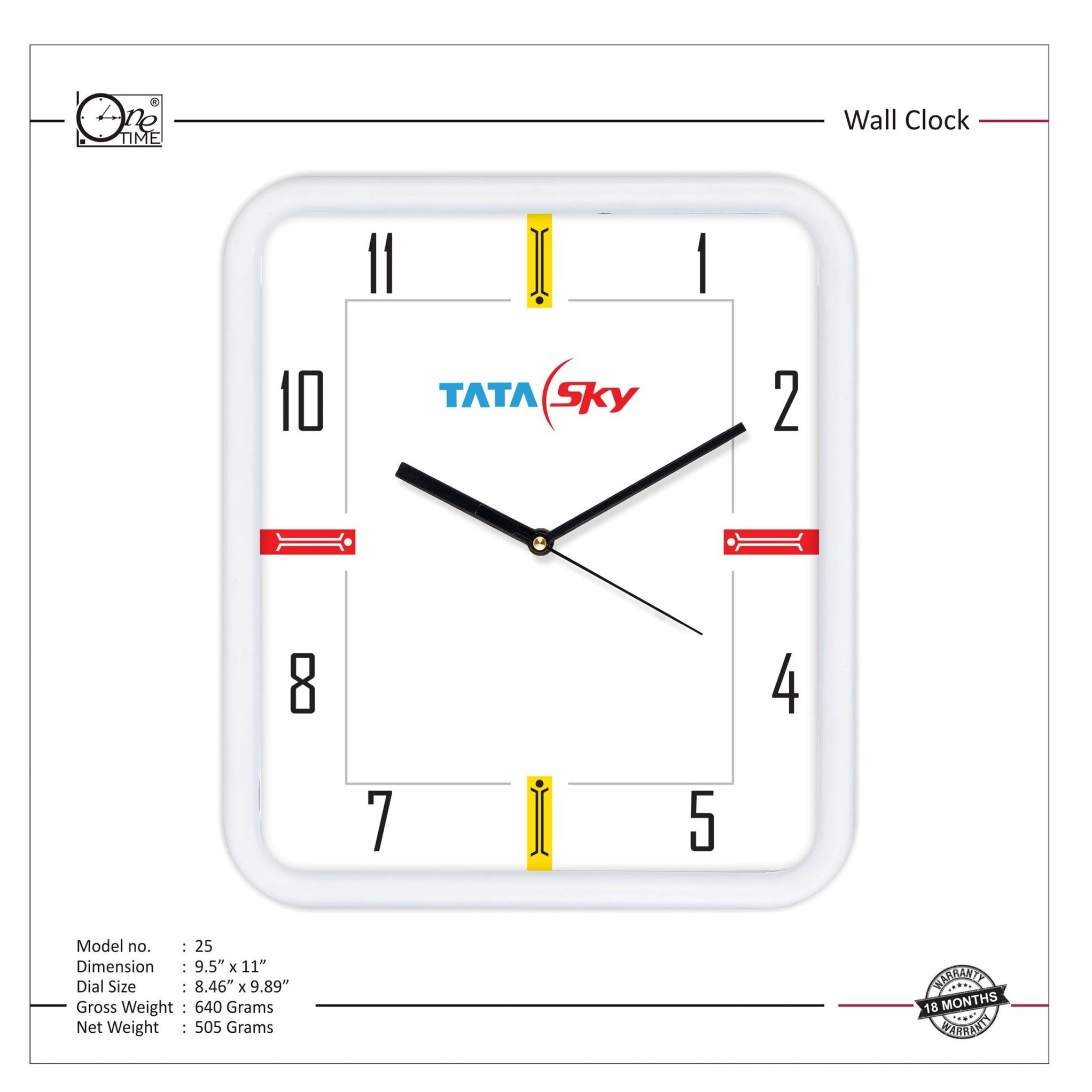 Wall Clock Pattern 25