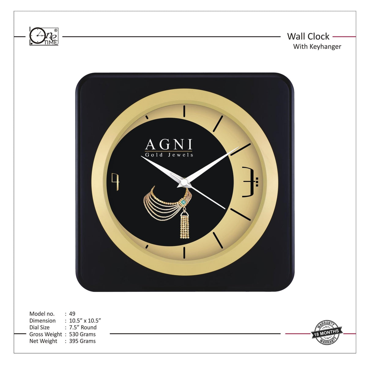 Wall Clock Pattern 49
